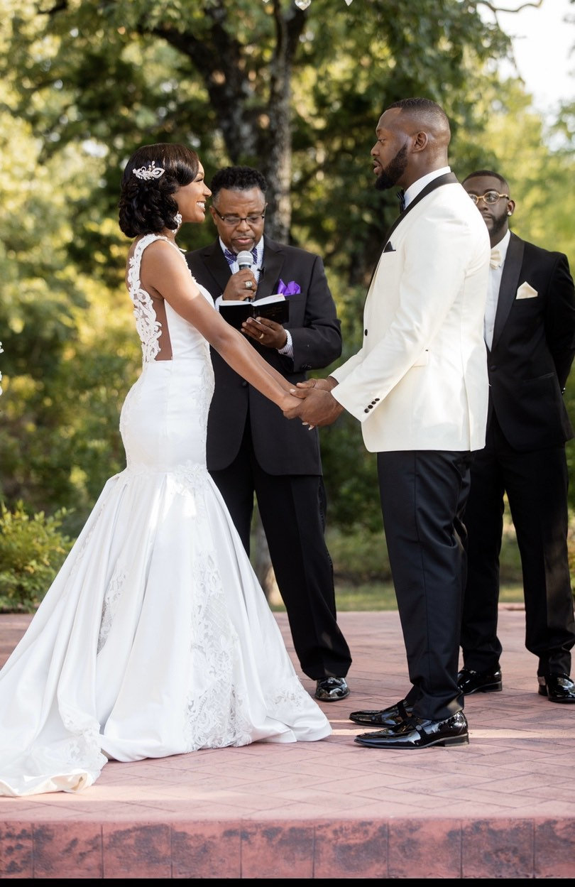 Imani Custom Mermaid Wedding Dress: Duchess Satin Lace Beach Gown - Etsy