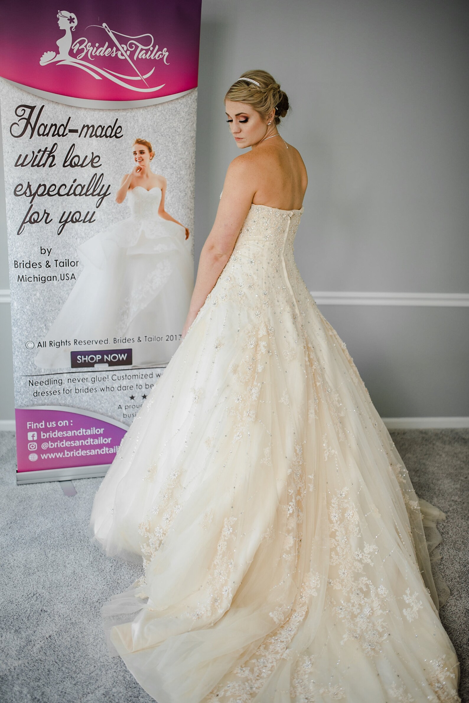 Cinderella Wedding Dress With Bling and Beading/ Disney - Etsy