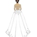 Custom Wedding Dress Sketch in 2D by Brides & Tailor - Etsy