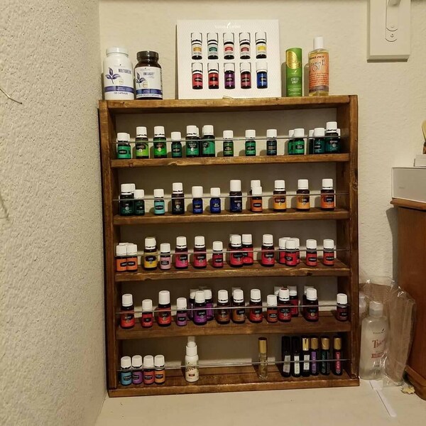 Essential Oil Shelf - Etsy
