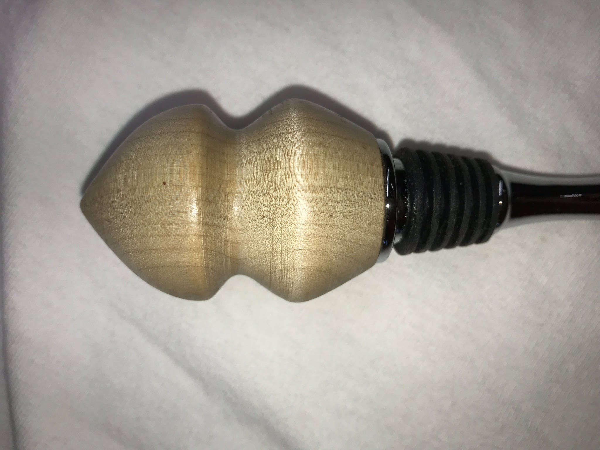 Maple Wine Stopper. Hand Turned. - Etsy