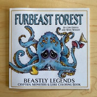 BASIL BEAST 5x7 PRINT of Original Watercolor/graphite by Furbeast ...