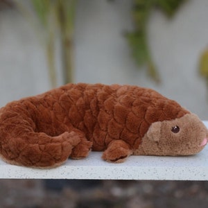 Pangolin Plush - 4lbs Weighted - Etsy