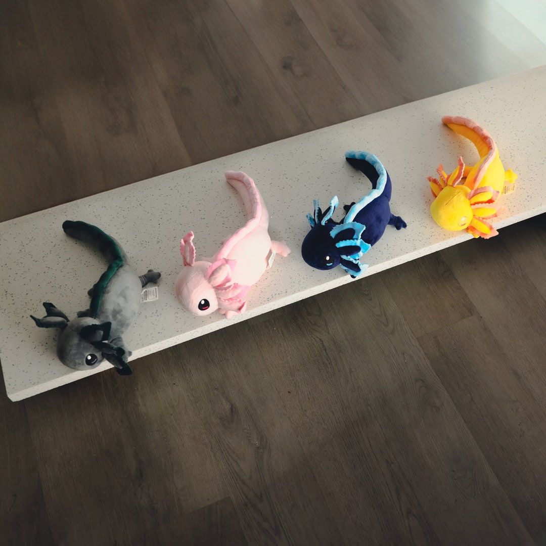 Mini Realistic Axolotl Plush Portion of Sale Donated to Youth Programs ...