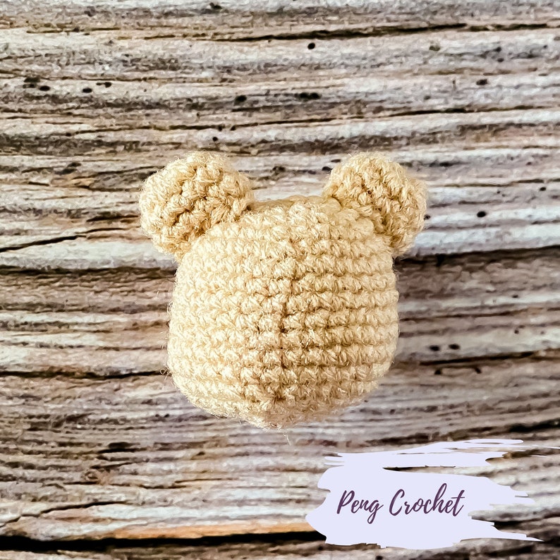 Bear Head Amigurumi Crochet Pattern PDF - Etsy