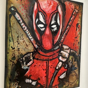 Deadpool Coffee Art Painting Wrightcoffeeartist Ryan Reynolds Painted ...