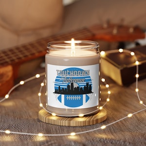 Carolina Football Touchdown Talisman/good Luck Candle - Scented Soy ...