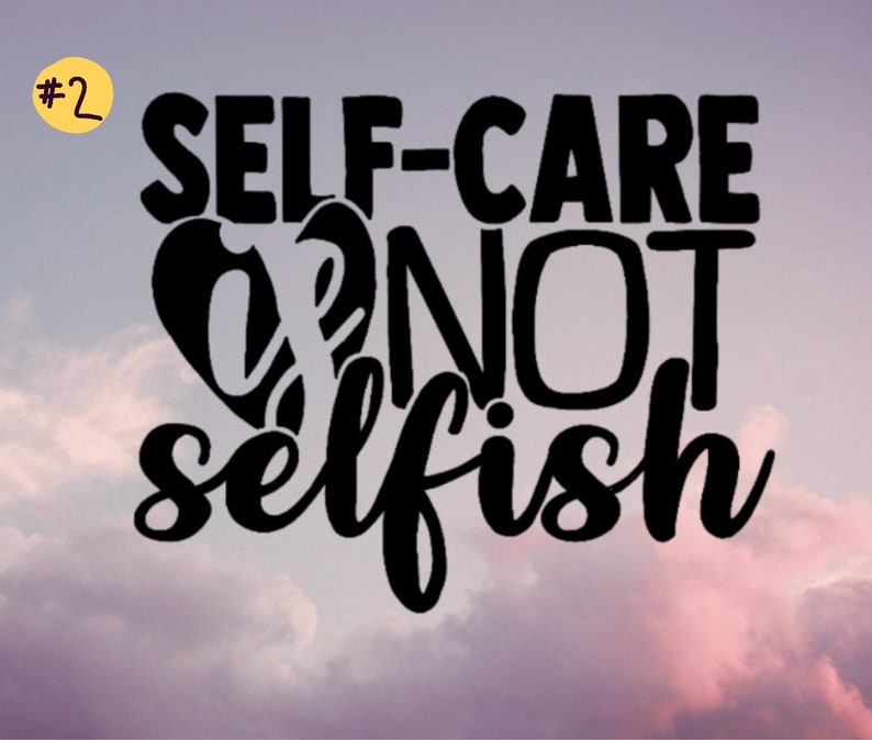 Mental Health Awareness Self Care Variety Vinyl Decals - Etsy