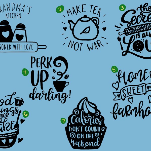 Cooking Decals - Etsy