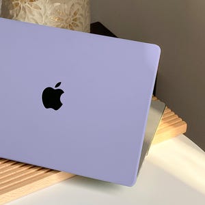 Personalized Lavender Purple Cream Case Cover for MacBook Air 13 ...