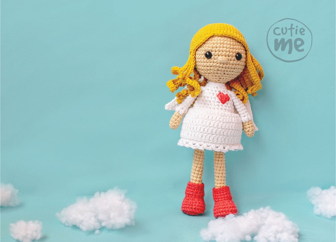 PATTERN: Little Angel. Christmas Angel. Amigurumi Crochet Doll | Etsy