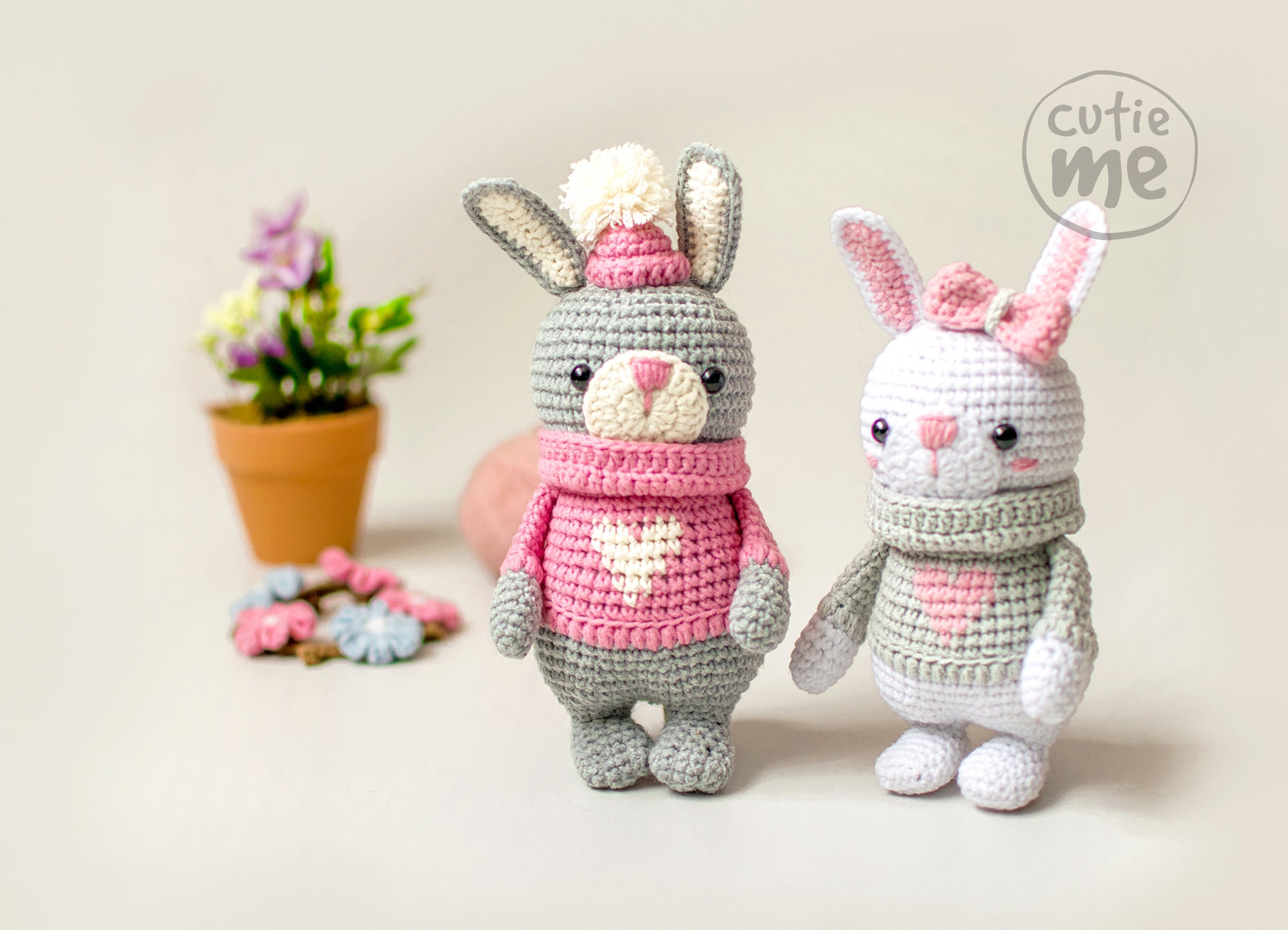 PATTERN Lapi the Bunny. Crochet Pattern Amigurumi Bunny PDF - Etsy