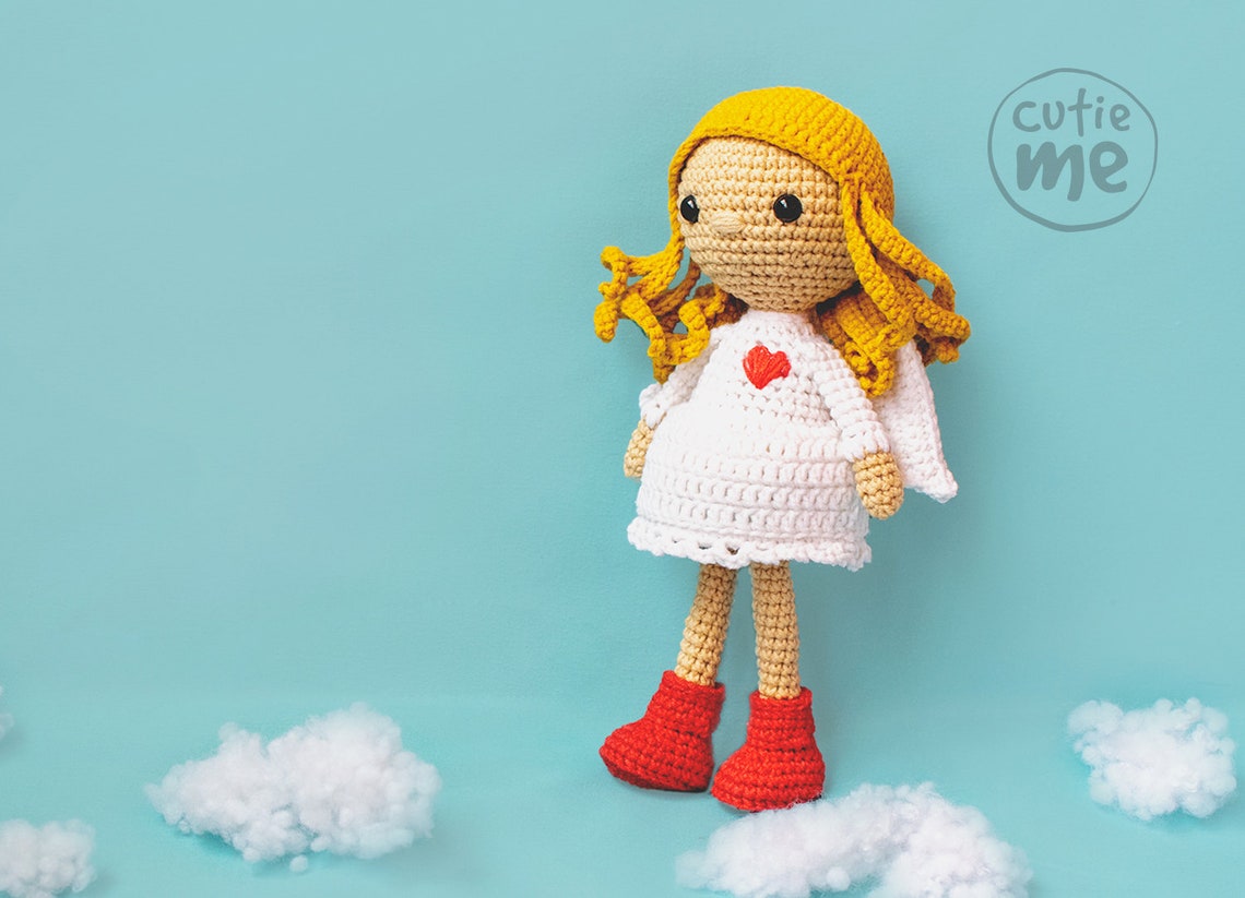 PATTERN: Little Angel. Christmas Angel. Amigurumi crochet doll | Etsy