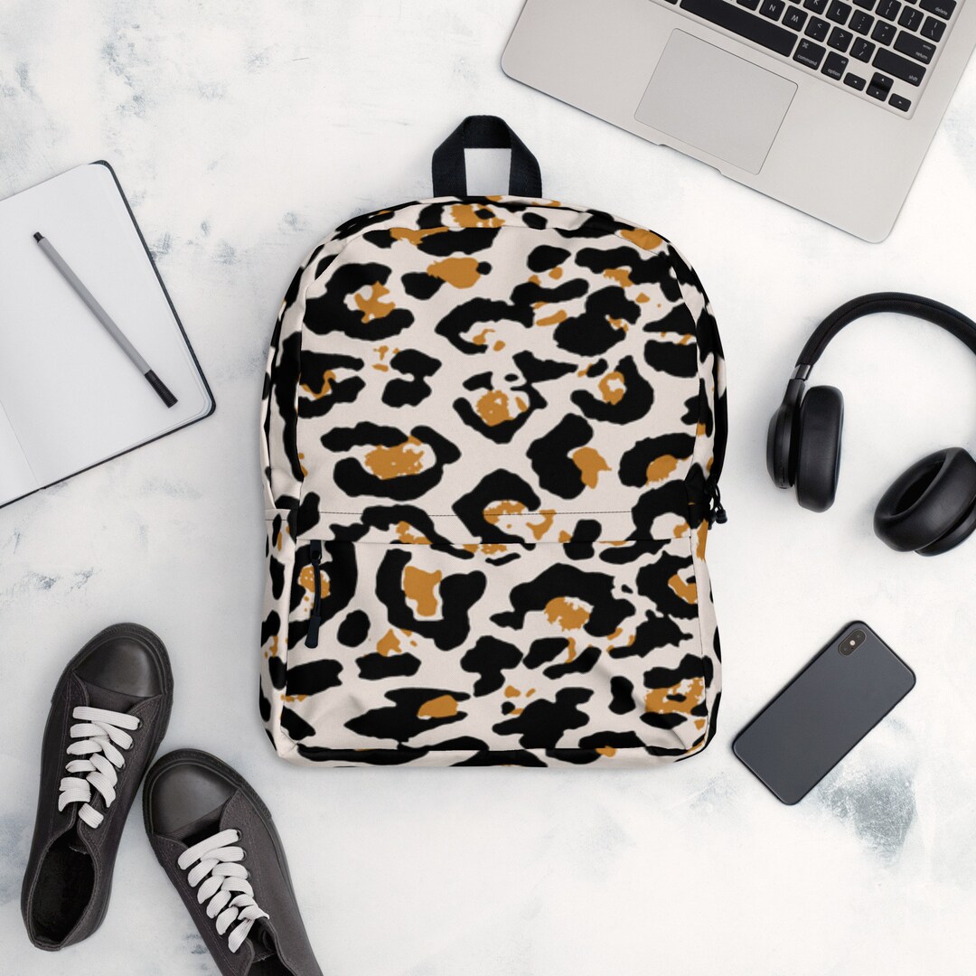 Cheetah Backpack, Book Bag, College Backpack, Girls Backpack, Back to ...