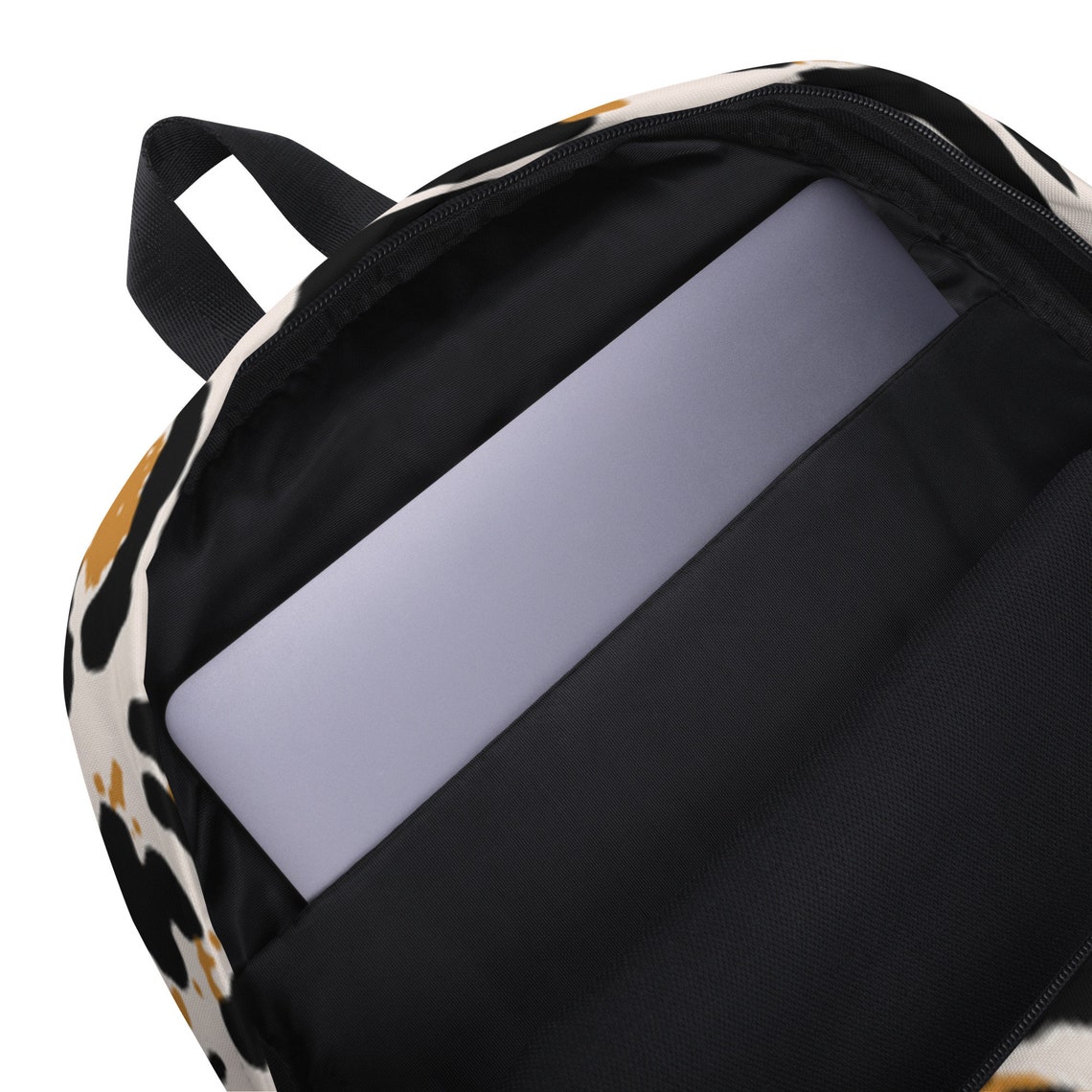 Cheetah Print Laptop Backpack: Water-resistant Book Bag - Etsy