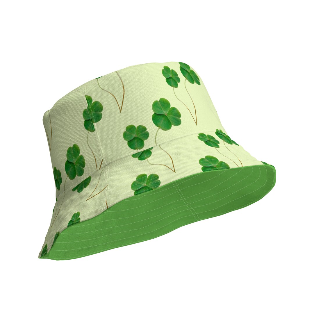 St. Patrick's Day Reversible Bucket Hat, Spring Bucket Hat, Summer Hat ...