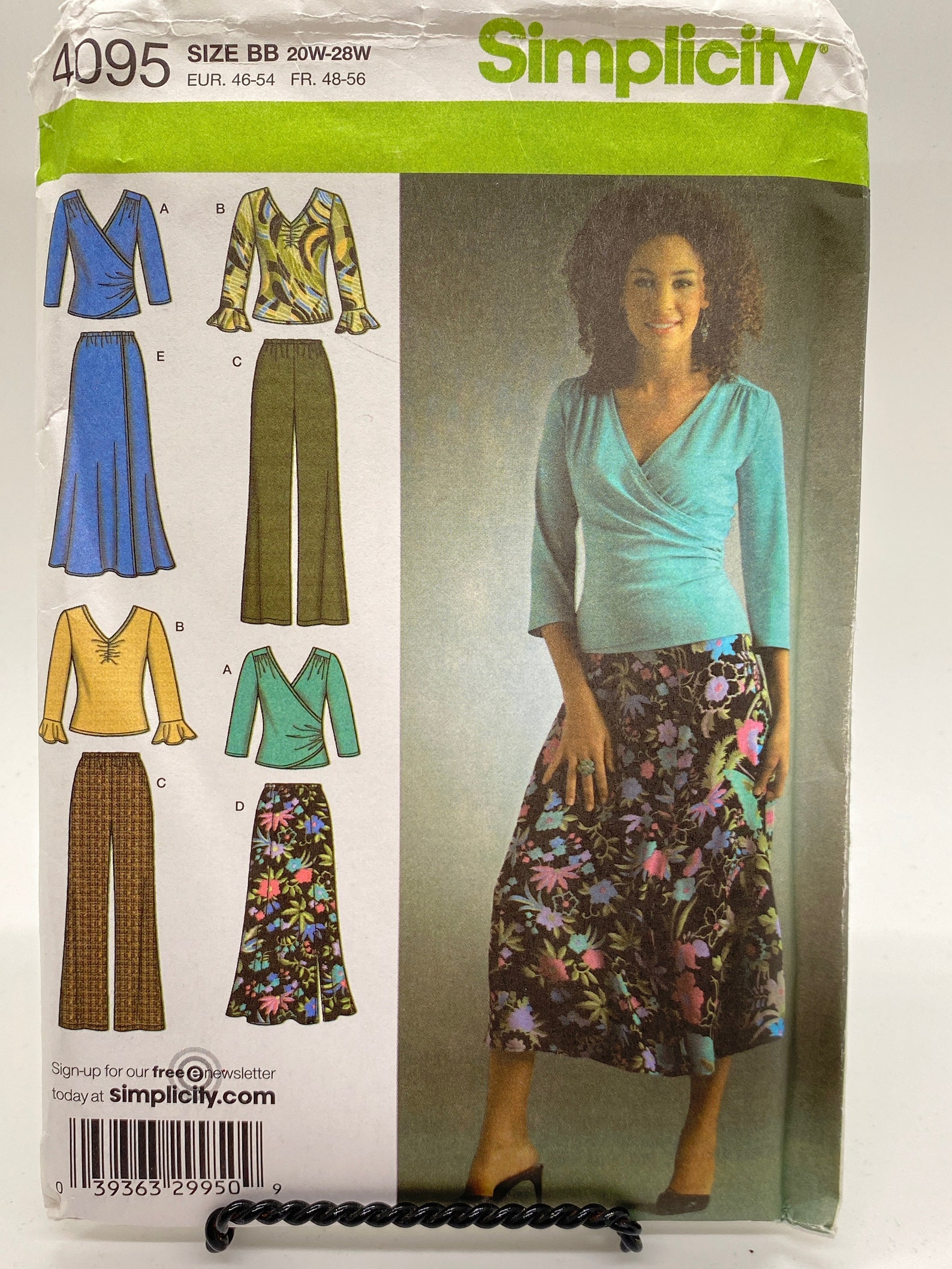 Simplicity Sewing Pattern 4095, UNCUT/FF, Women's Clothes Pattern, Size ...