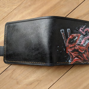 Superhero Comics Eddie Brock Men's 3D Genuine Leather - Etsy