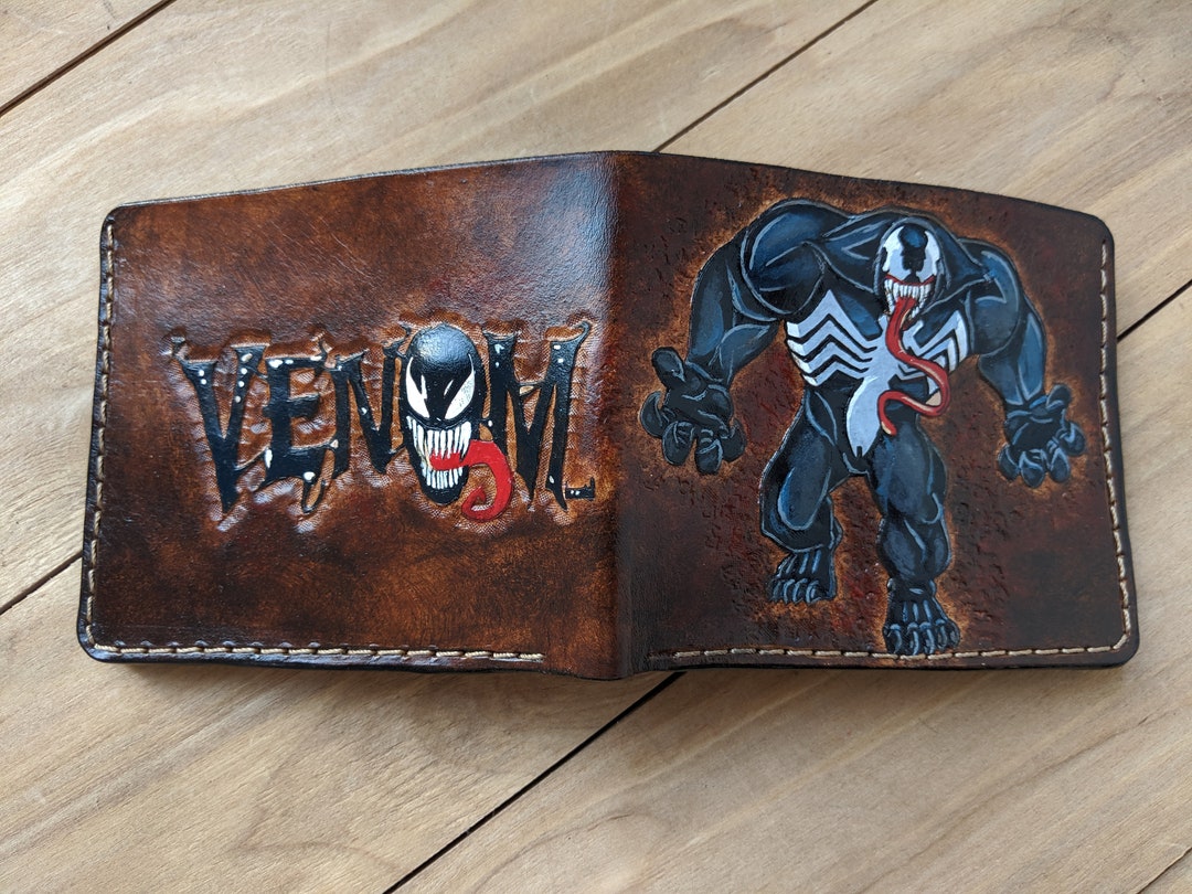 Superhero Comics Eddie Brock Men's 3D Genuine Leather - Etsy