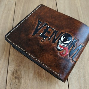 Superhero Comics Eddie Brock Men's 3D Genuine Leather - Etsy