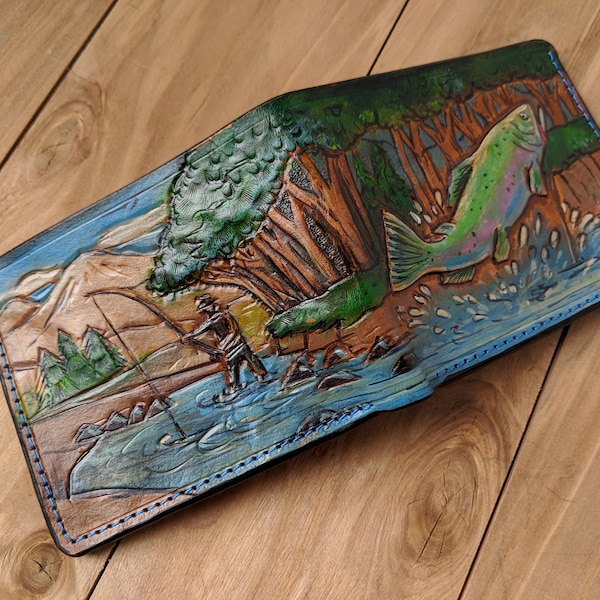 Fishing Wallet - Etsy