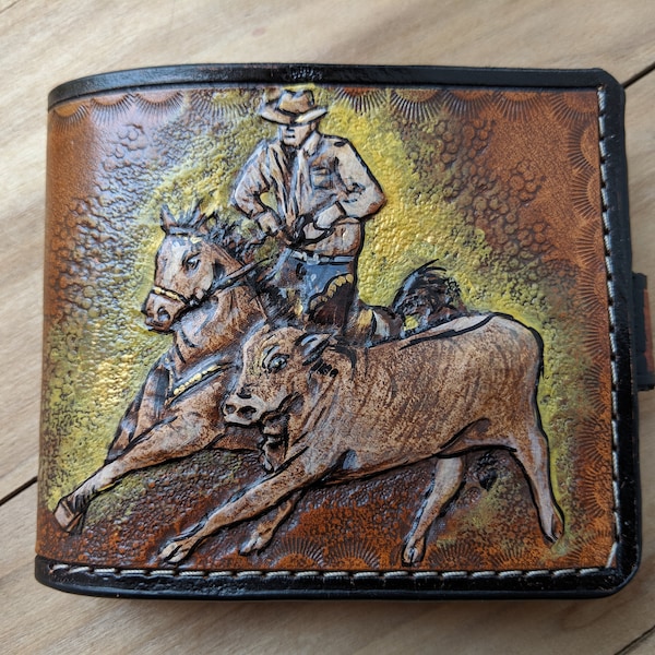 Cow Leather Wallet - Etsy