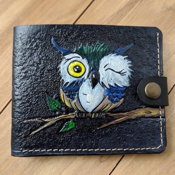 Owl Wallet - Etsy