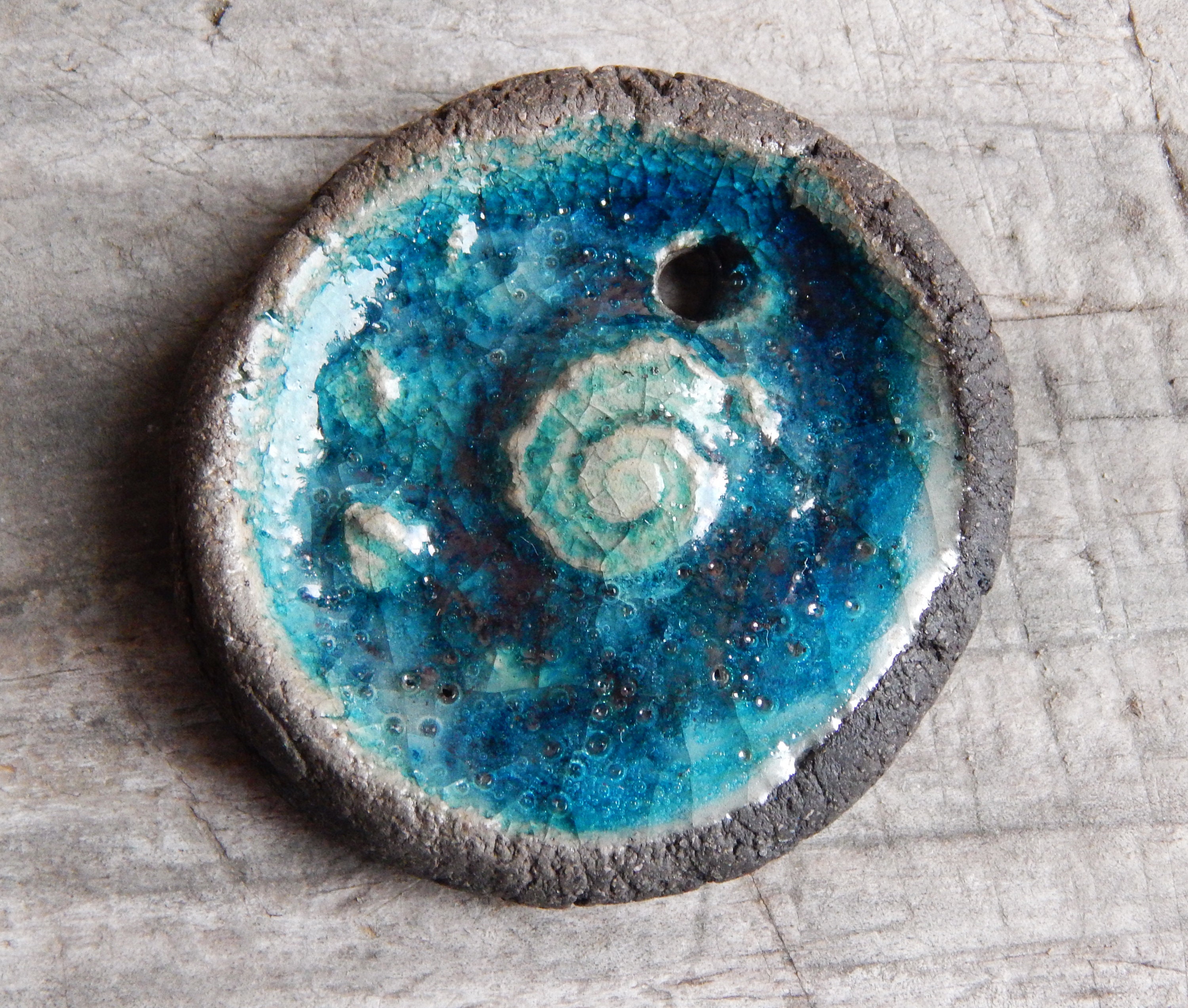 Ceramic Pendant shell Handmade Jewelry Ceramics - Etsy