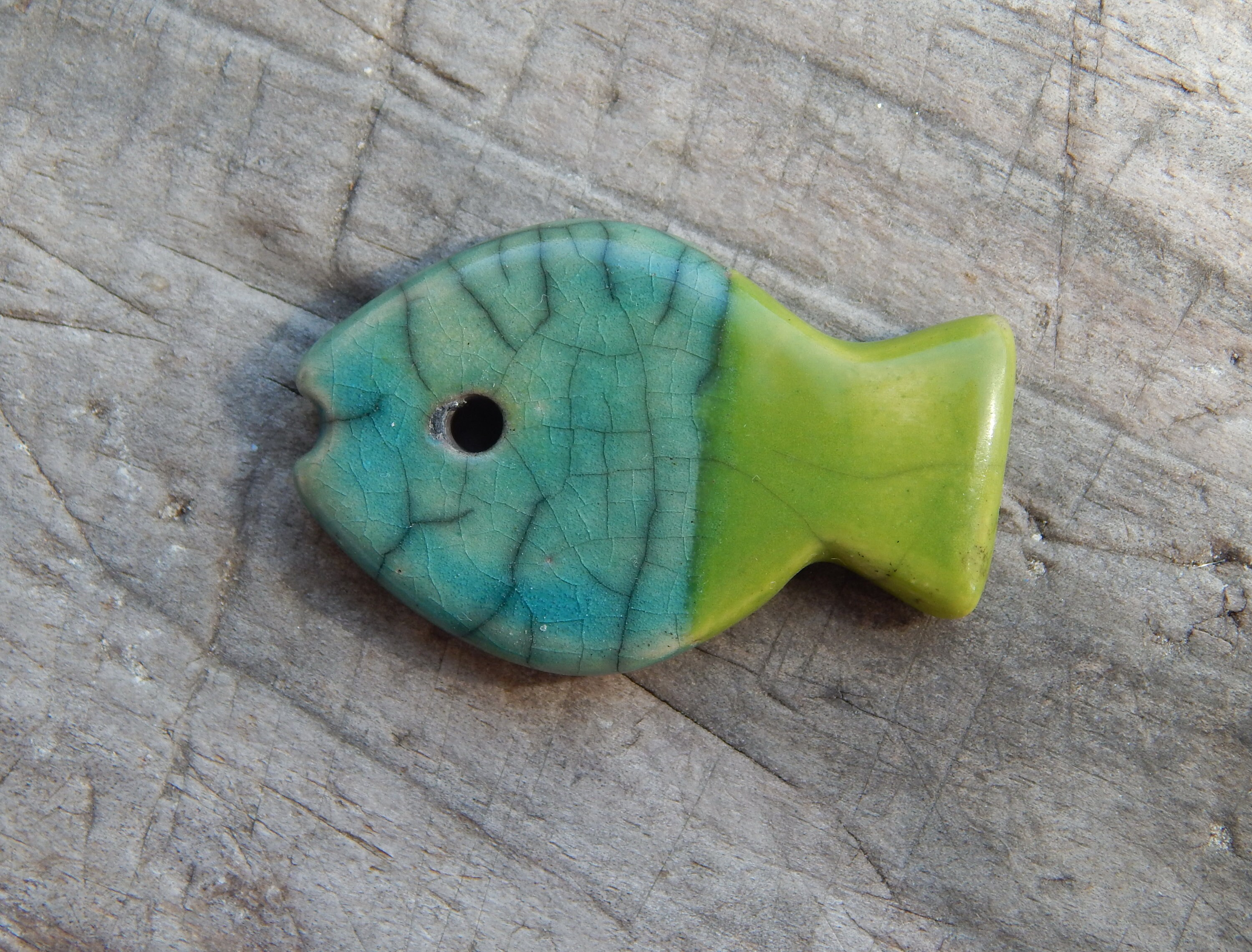 Ceramic Pendant fish Handmade Jewelry Ceramics - Etsy