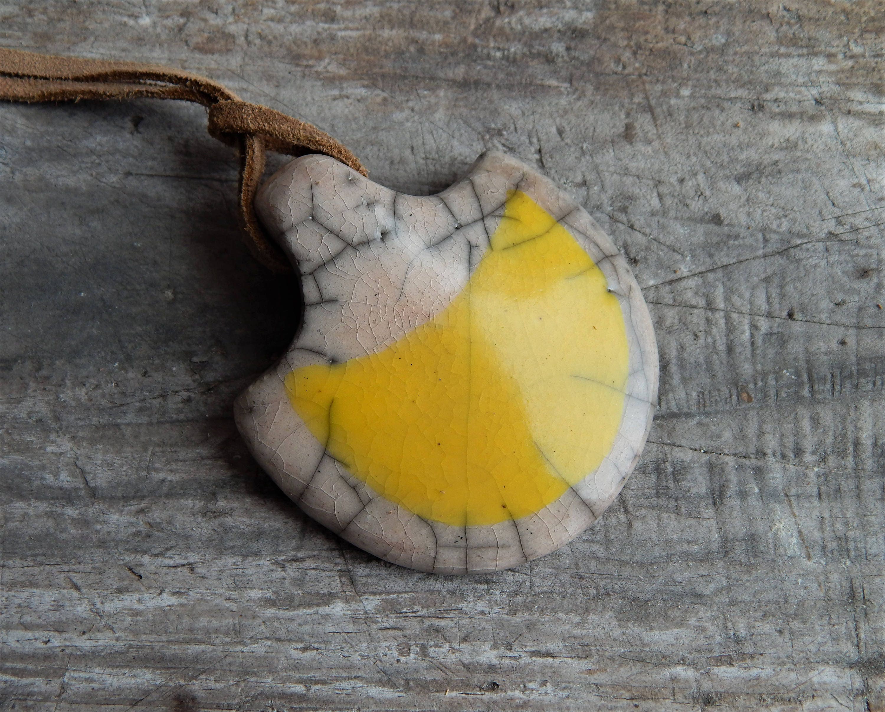 Ceramic Pendant "luna", Handmade Jewelry, Ceramics, Gift, Ethnos ...