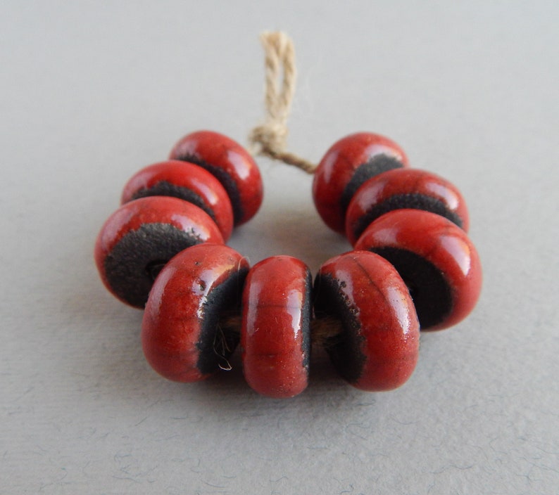 A Set of Ceramic Beads, Set for Needlework, Bracelet of Beads, a ...