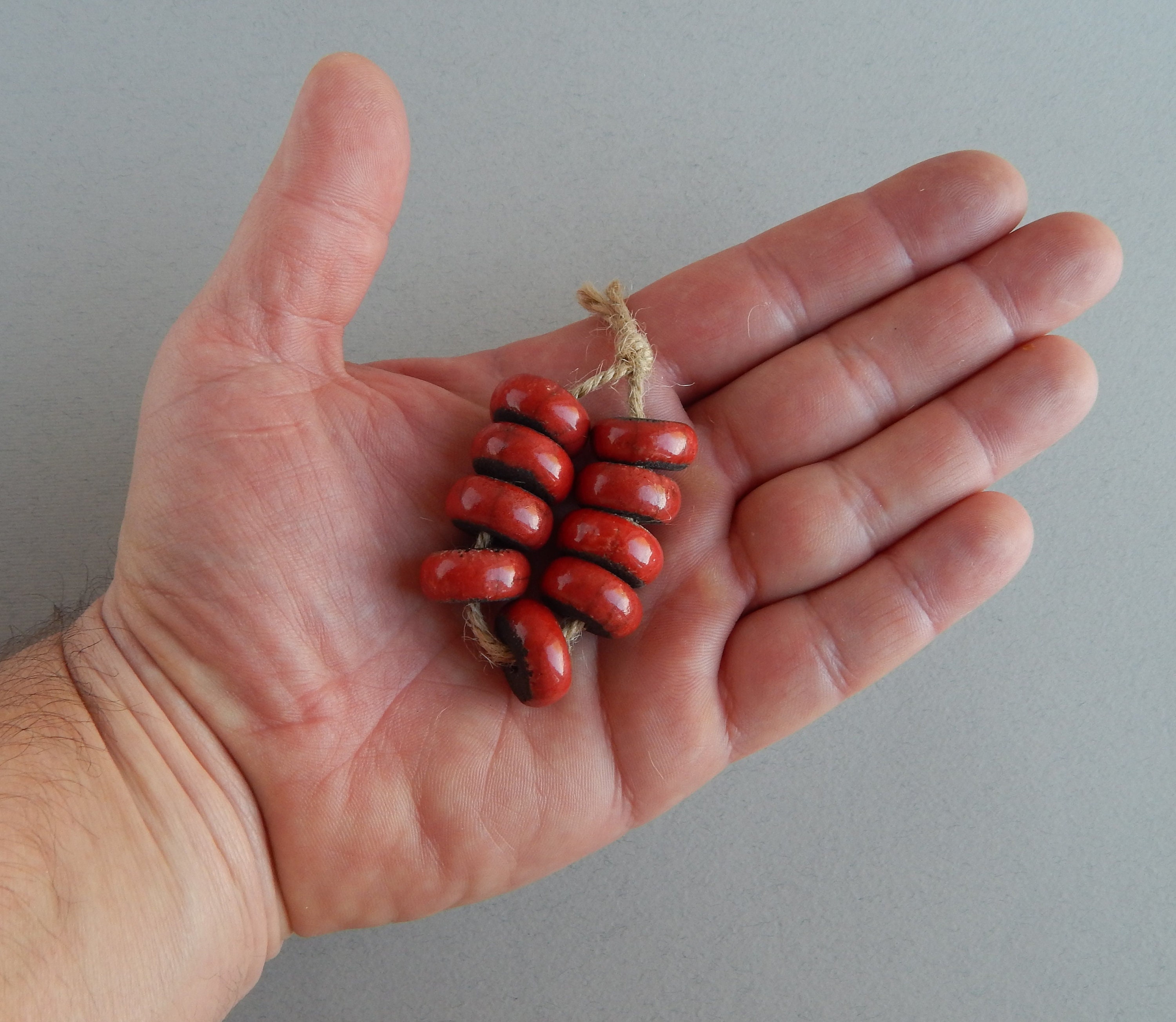 A Set of Ceramic Beads, Set for Needlework, Bracelet of Beads, a ...