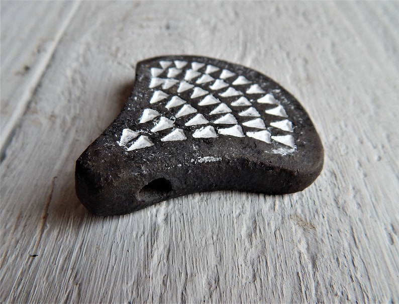 Ceramic Pendant Handmade Jewelry Ceramics Gift Ethnica - Etsy