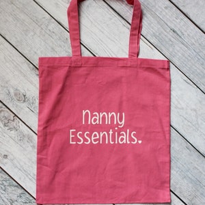 Nanny Essentials, Nanny Tote, Nanny Bag, Nanny Tote Bag, Nanny, Grandma ...