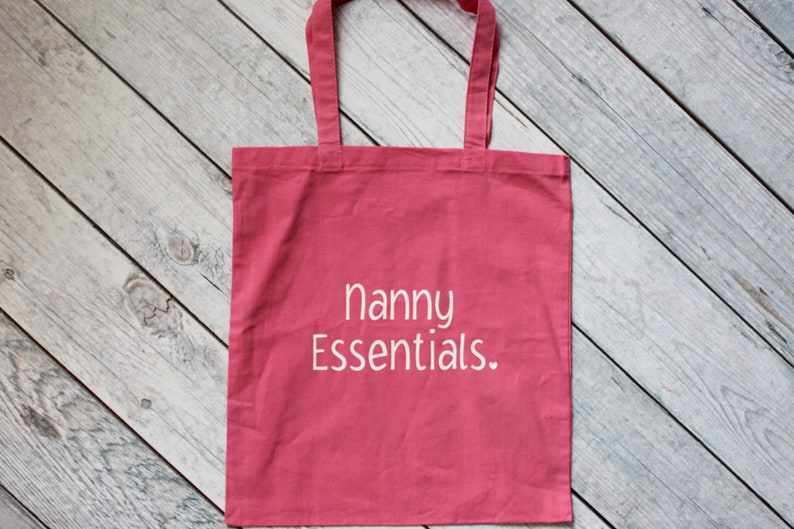 Nanny Essentials, Nanny Tote, Nanny Bag, Nanny Tote Bag, Nanny, Grandma ...