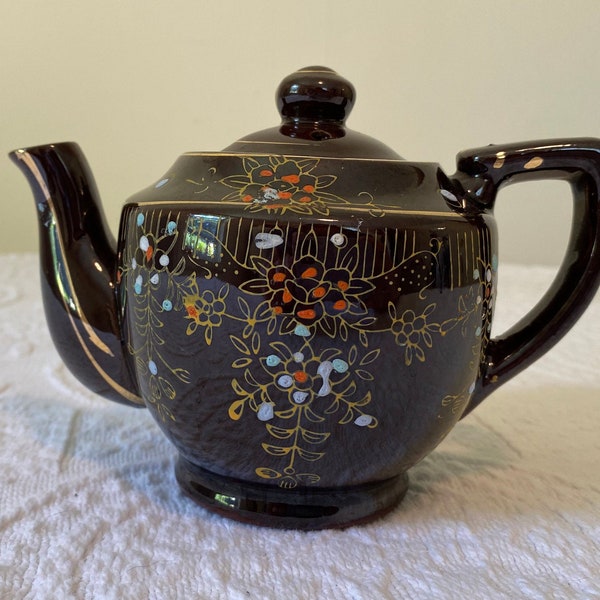 Hand Painted Tea Pot - Etsy