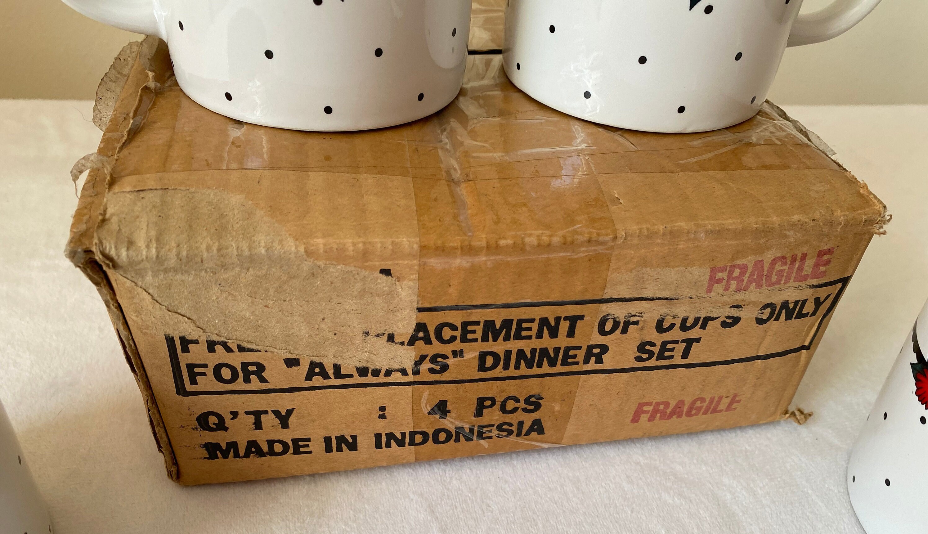 Mary Engelbreit ALWAYS Cups Set of 4 Mugs by Sakura at Home - Etsy