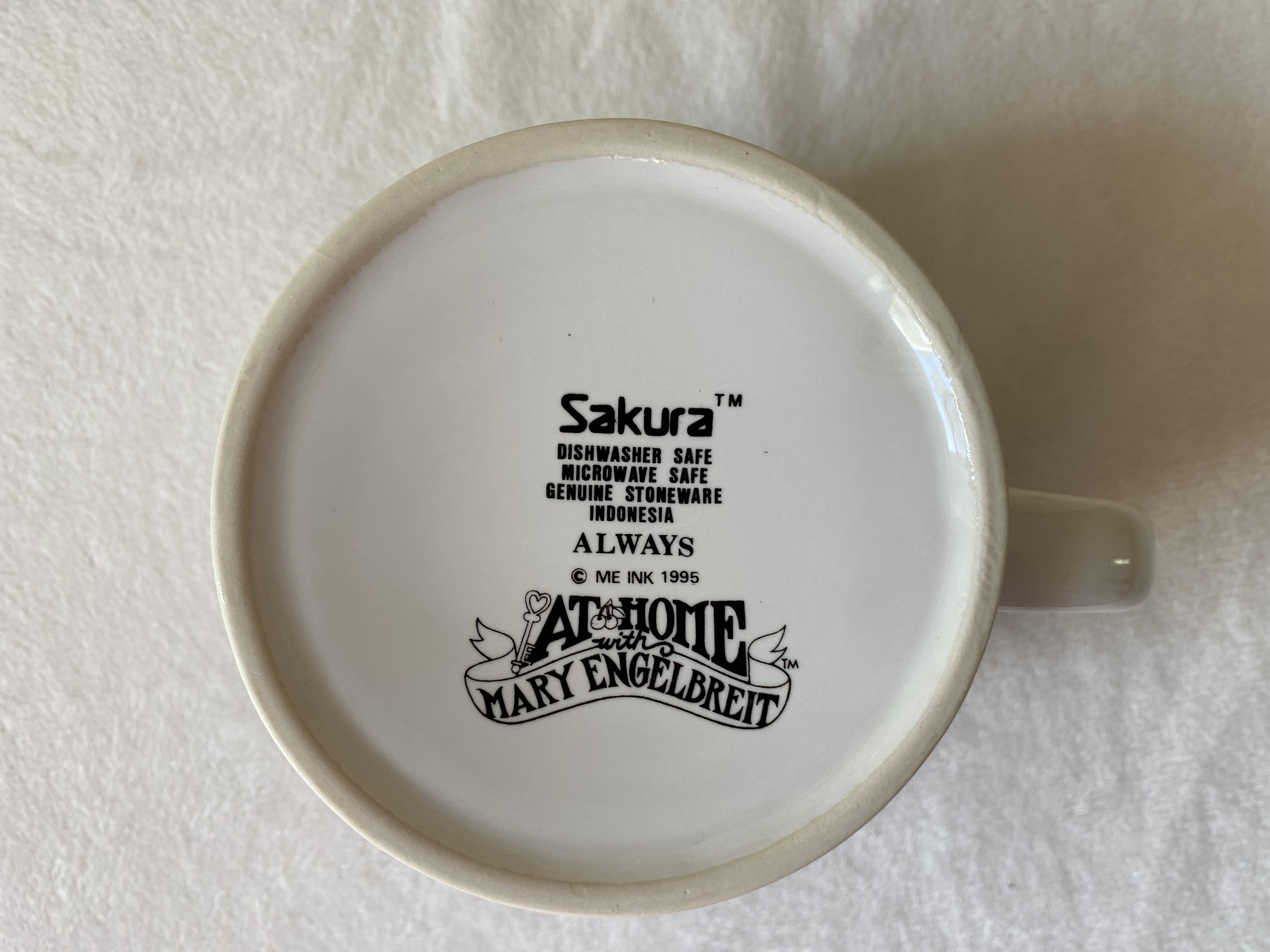 Mary Engelbreit ALWAYS Cups Set of 4 Mugs by Sakura at Home - Etsy