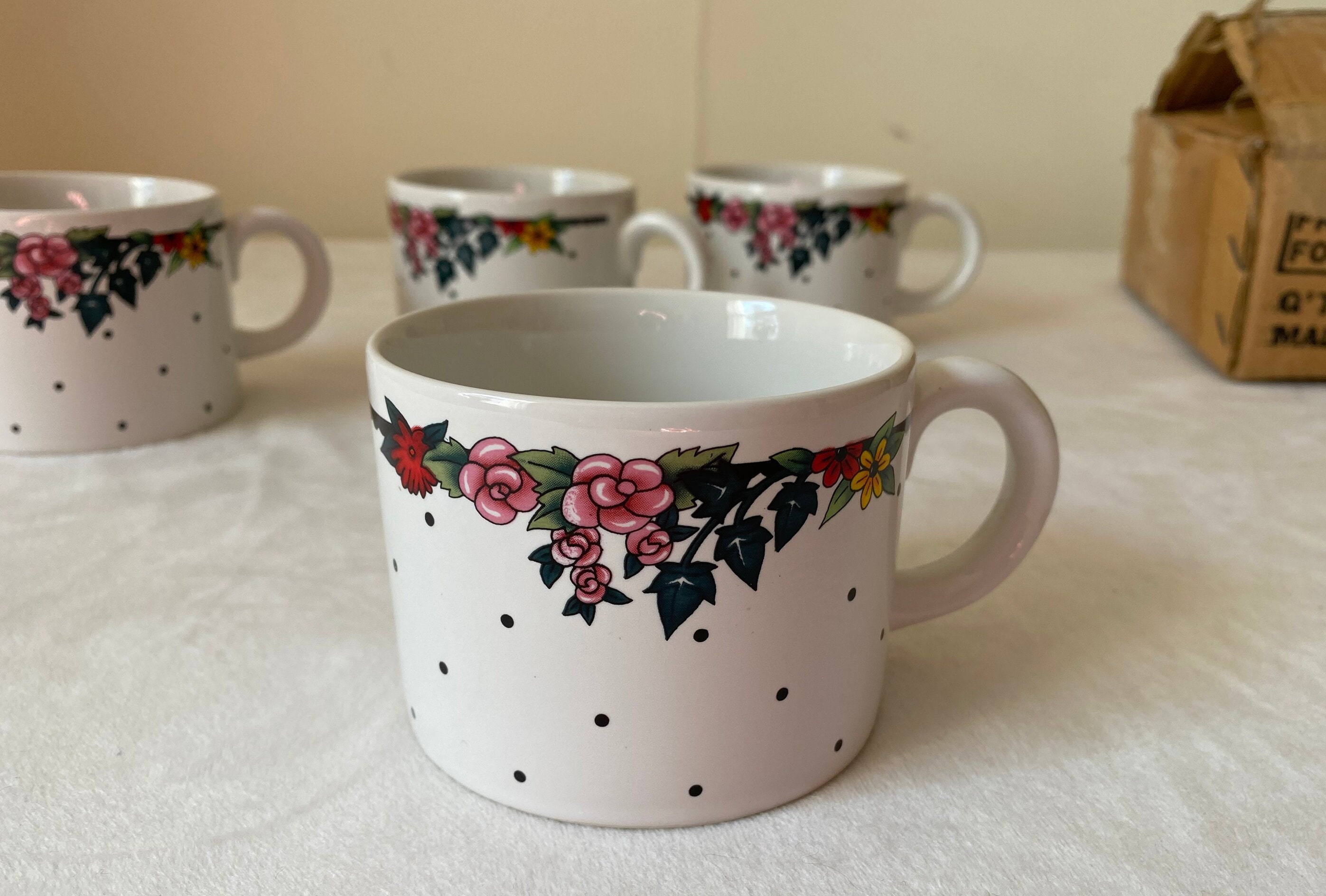Mary Engelbreit ALWAYS Cups Set of 4 Mugs by Sakura at Home - Etsy