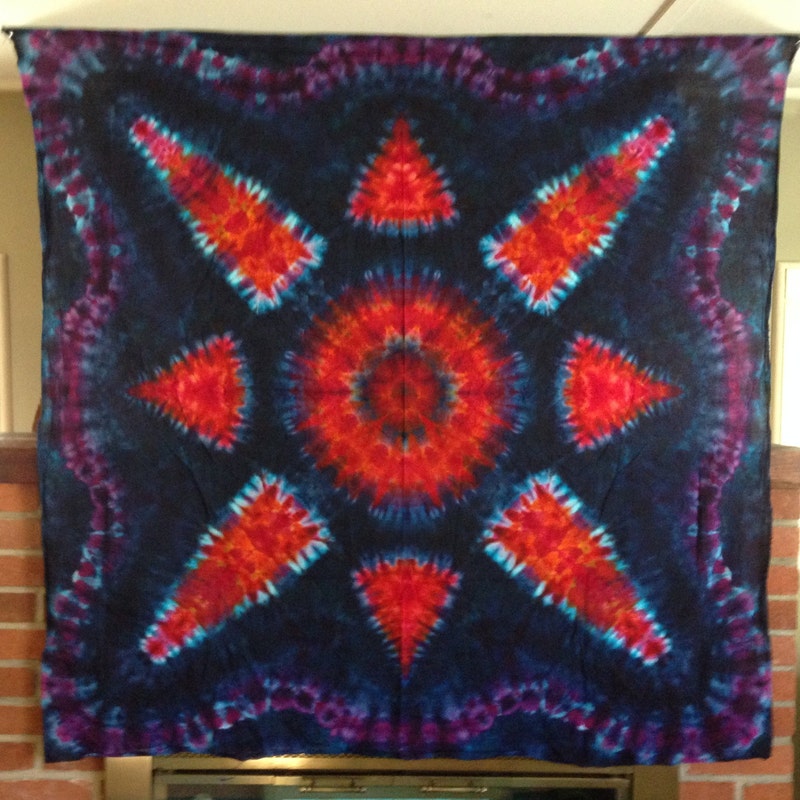 Tie Dye Mandala - Etsy