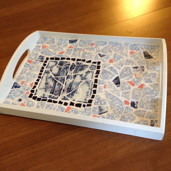 Broken China Mosaic - Etsy