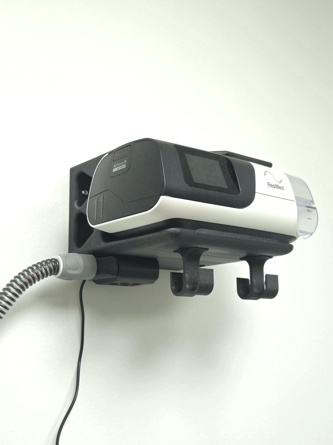 PRO CPAP Shelf With Hose Dryer (filtered) for Resmed Airsense 11, Wall ...