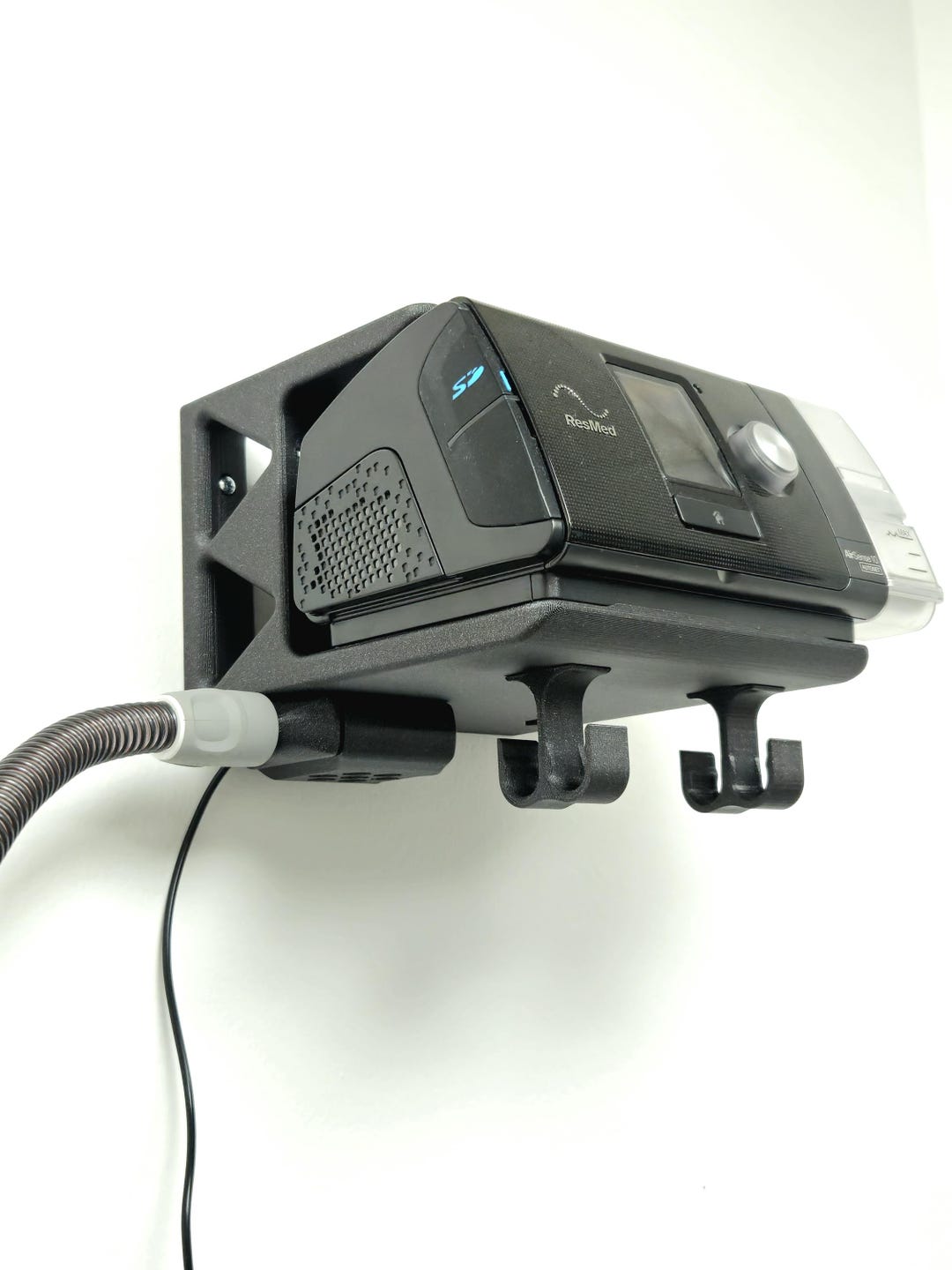 PRO CPAP Shelf With Hose Dryer (filtered) for Resmed Airsense 10, Wall ...