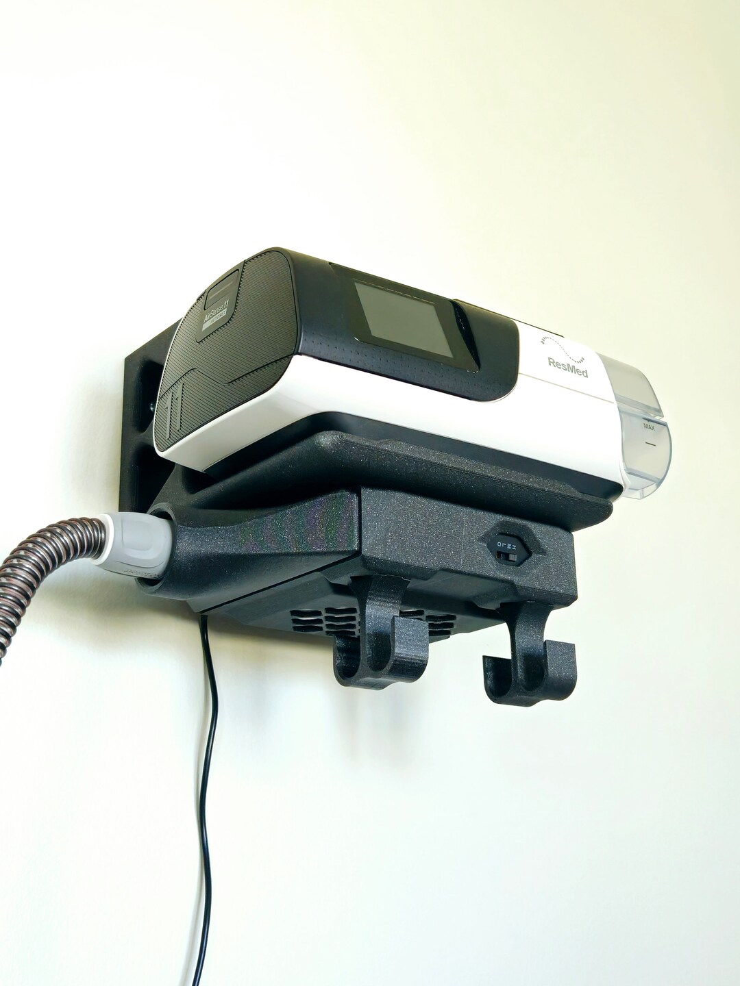 Resmed Airsense 11 CPAP Shelf for Wall Mounting, With Built-in Quick ...