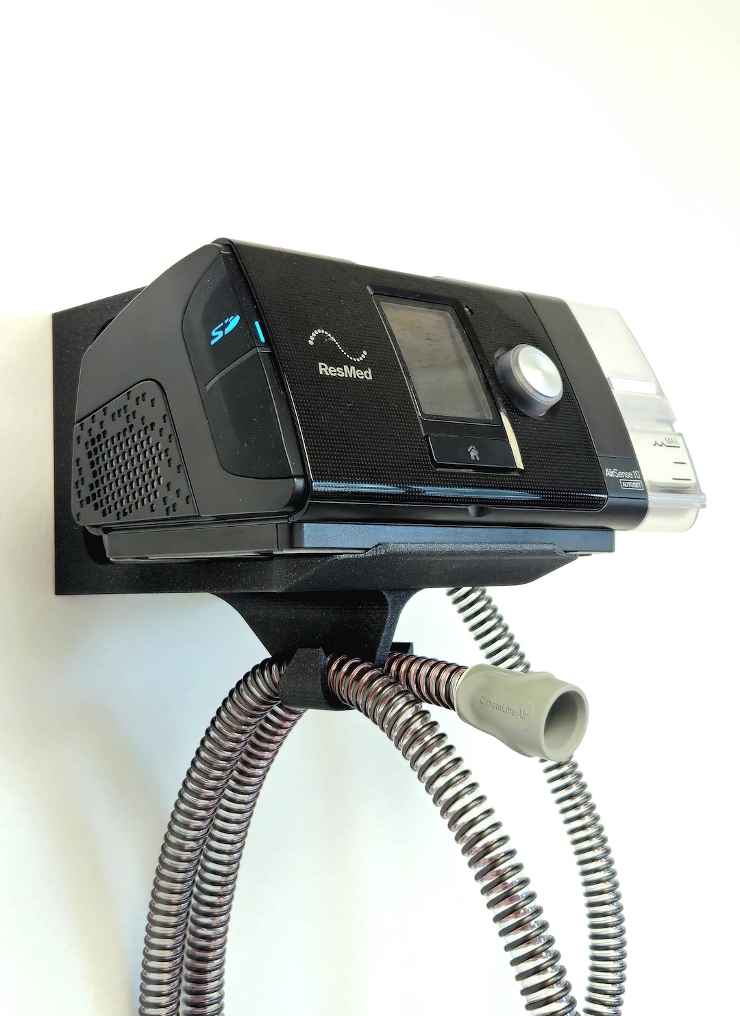 CPAP Shelf for Resmed Airsense 10+11, Wall Mount, Ultra Compact - Model ...