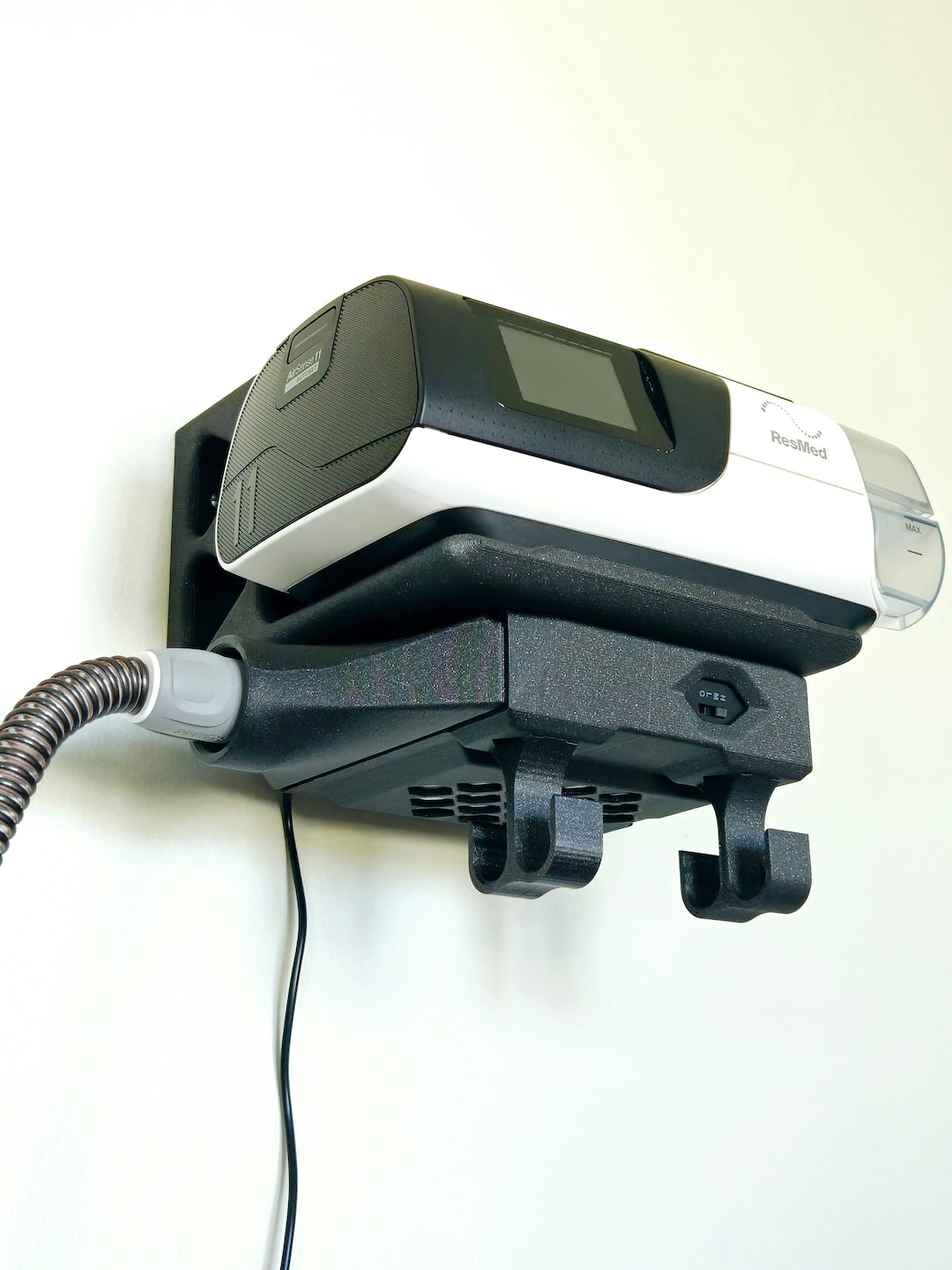 CPAP Shelf With Hose Dryer (filtered) for Resmed Airsense 11, Wall ...