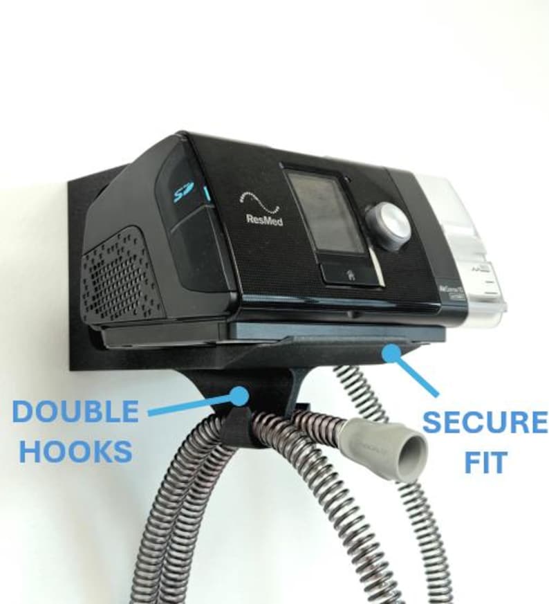 CPAP Shelf for Resmed Airsense 10+11, Wall Mount, Ultra Compact - Model ...