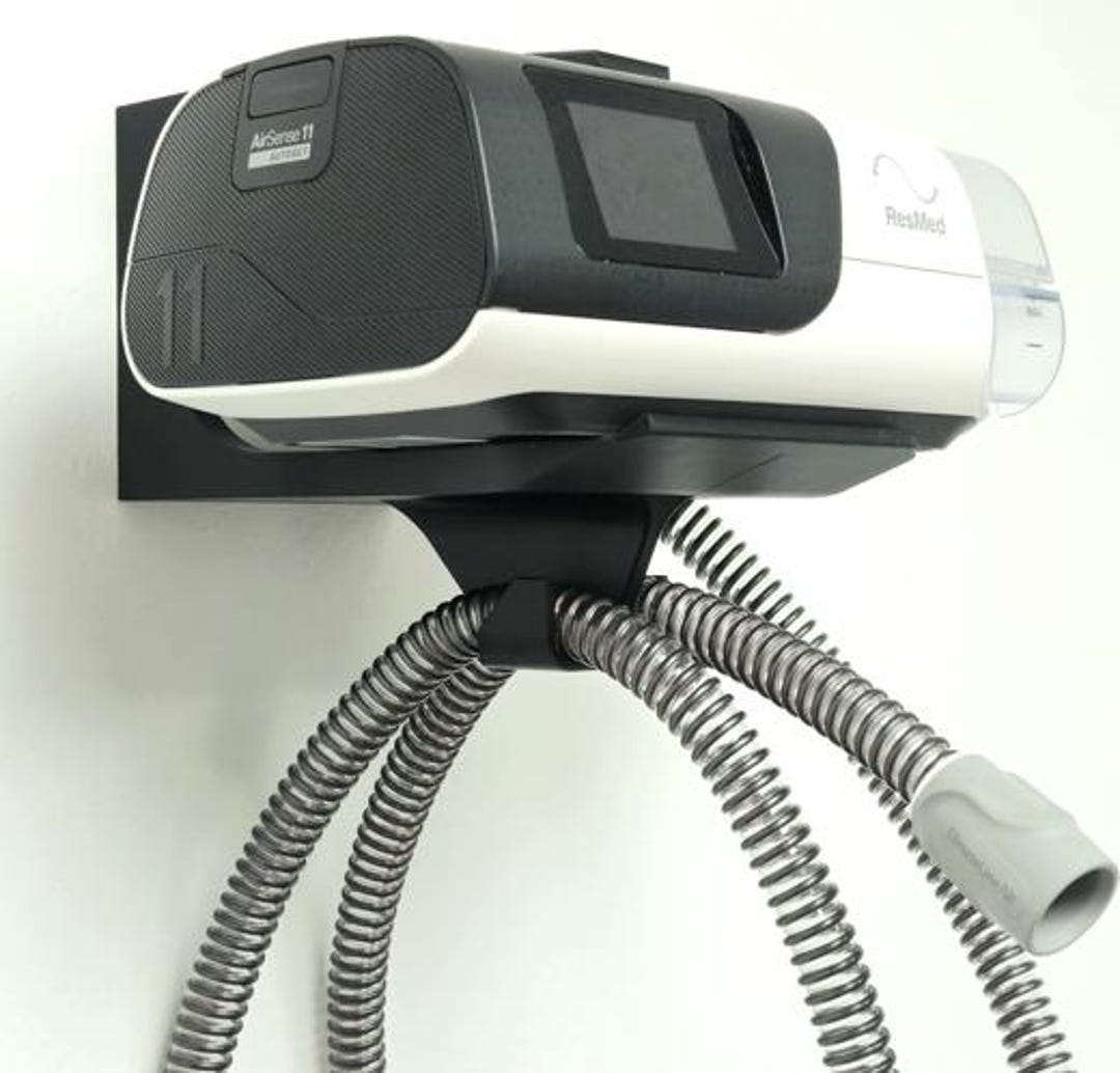 CPAP Shelf for Resmed Airsense 10+11, Wall Mount, Ultra Compact - Model ...