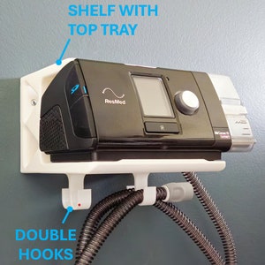 Pro-grade CPAP Shelf for Resmed Airsense 10, Wall Mount - Model C100 - Etsy