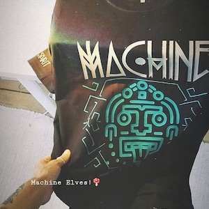 MACHINE ELVES T-shirt Terence Mckenna DMT Pyschedelic Trippy - Etsy